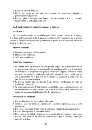 Guía de ayuda al terapeuta cognitivo-conductual - Aurora Gavino Lázaro ...
