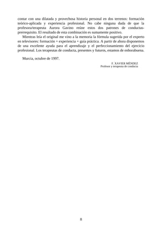 Guía de ayuda al terapeuta cognitivo-conductual - Aurora Gavino Lázaro ...
