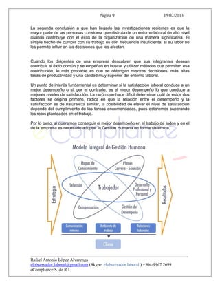 Guía de buenas practicas clima laboral | PDF