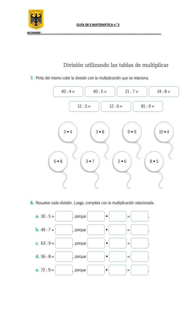 Guía de emate alianza | PDF