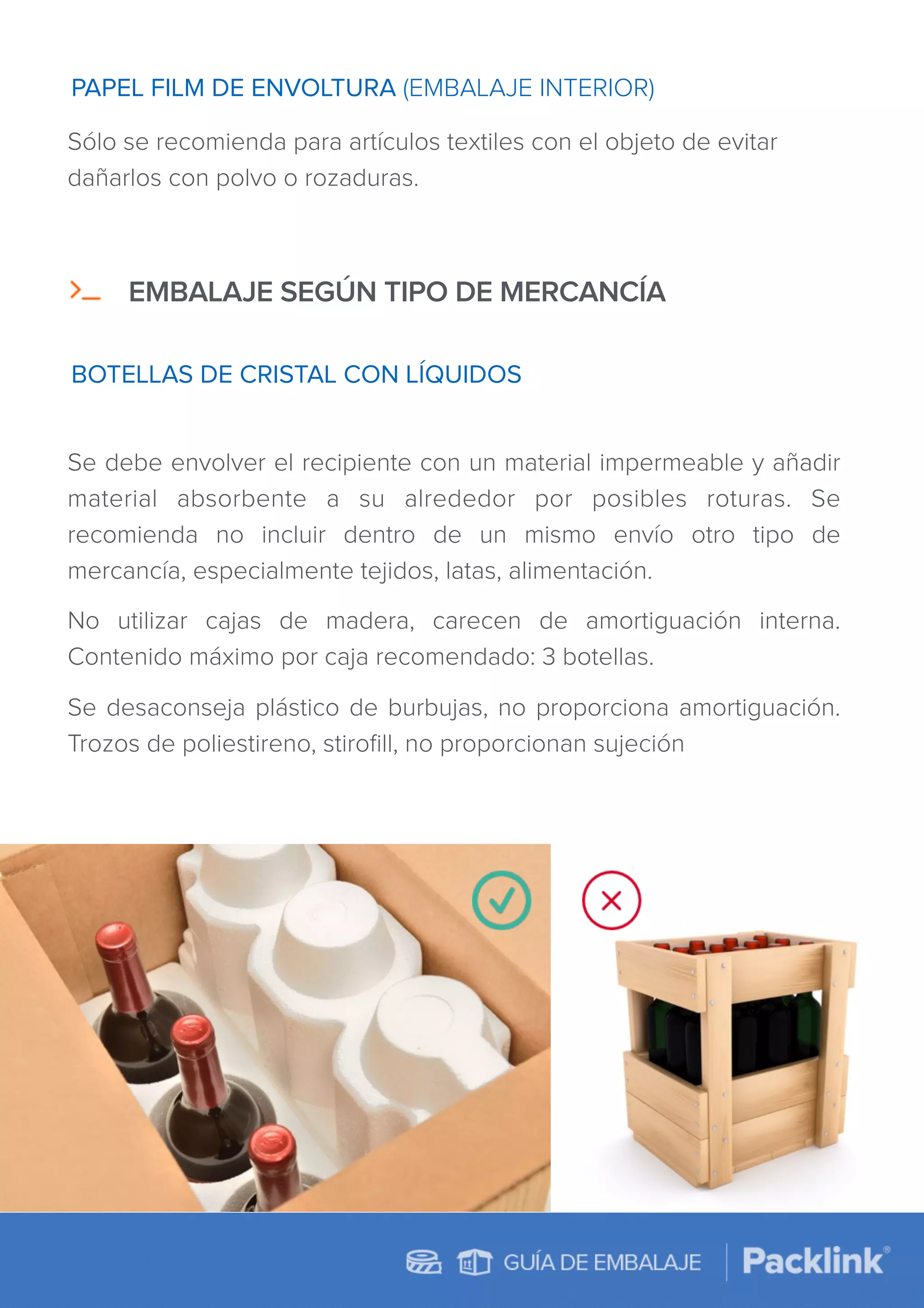 Guía de Embalaje – los embalajes más adecuados según tipo de producto ...