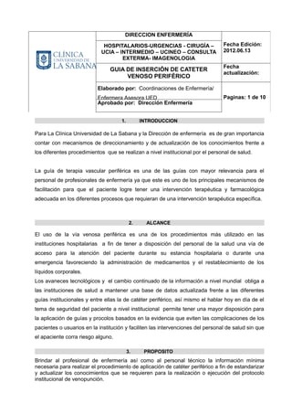 Enfermeria Unidad 2021: Accesos Venosos Cateter Venoso, 60% OFF