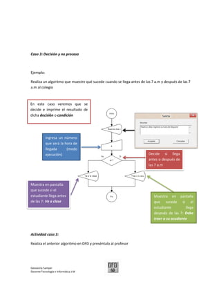 Guía de estudio algoritmos en dfd | PDF