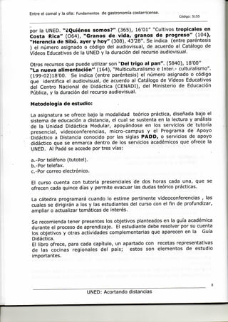 Guía de estudio. Fundamentos de Gastronomía. Temas 1, 2 y 3 | PDF