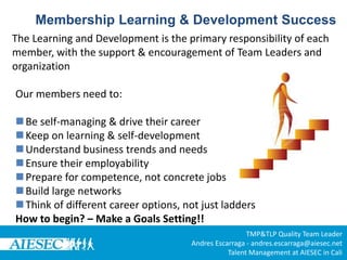 Learning and Development Guidelines | PDF