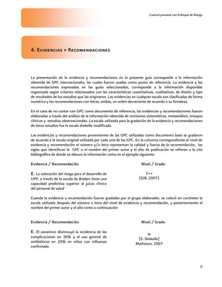 Guía de práctica clínica, control prenatal con enfoque de riesgo | PDF