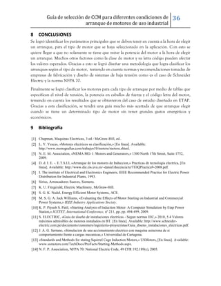 Guía de selección de ccm para diferentes condiciones de arranque de ...