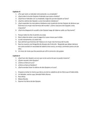 Guía don quijote | DOCX