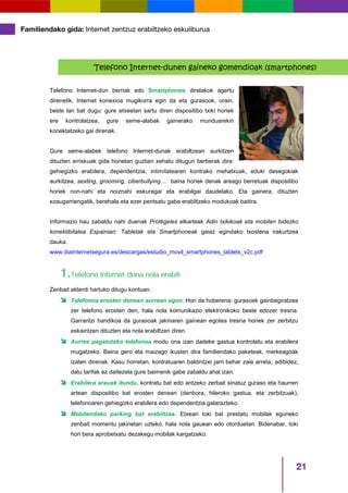 Guía familias internet seguro eu | PDF