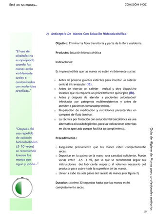 Guía higiene de manos | PDF