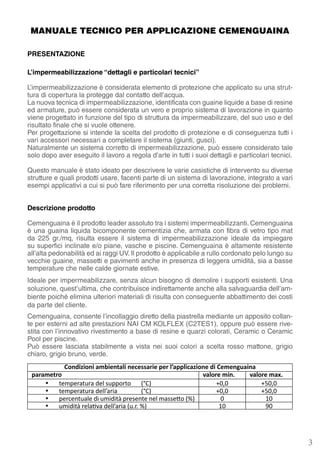 Manuale Guaina liquida Impermeabilizzante | PDF