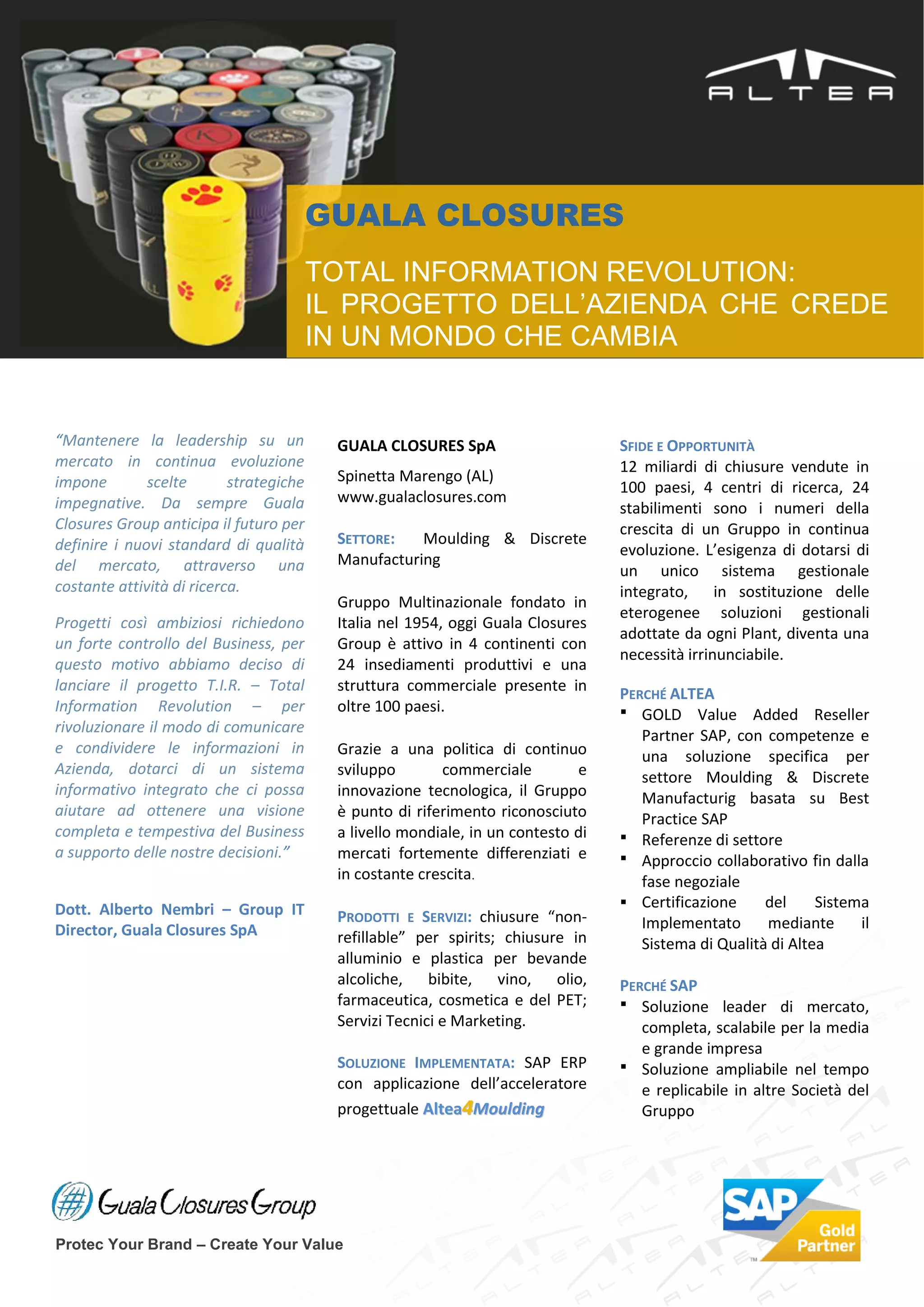 Guala sap success_story_erp | PDF