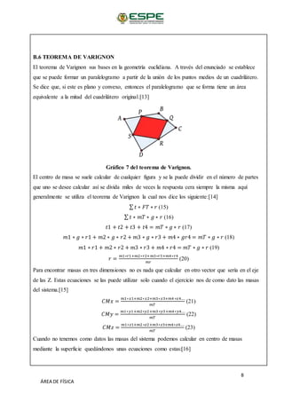 Centros de Masa | DOCX