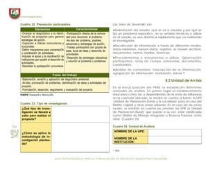 Guía metodológica para la formulación de prae | PDF