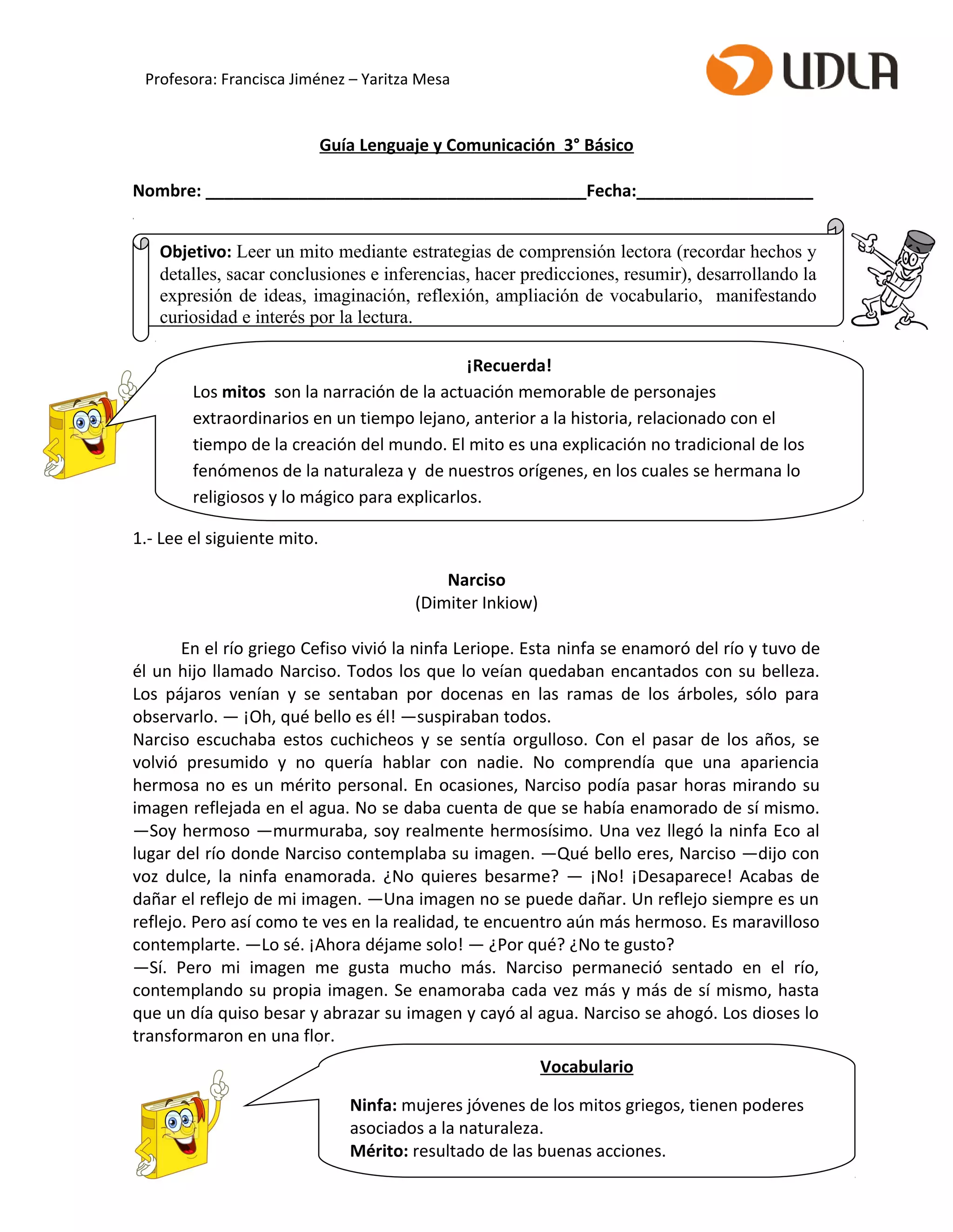 Guía mito tesis - Clase 4 OK! | DOC