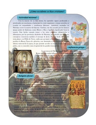 Guía N° 1. "El cristianismo". | DOCX