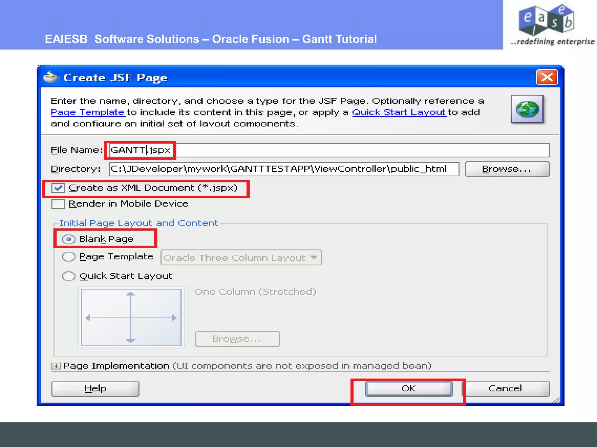 Oracle fusion GANNT PROJECT | PPSX | Technology & Computing