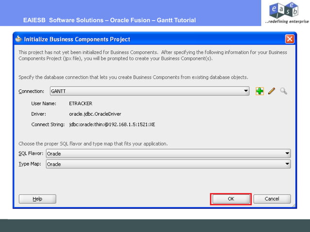 Oracle fusion GANNT PROJECT | PPSX | Technology & Computing