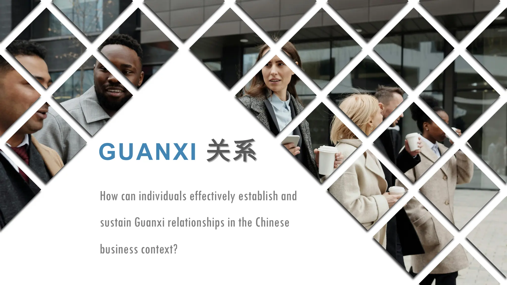 Brief explaination about guan_xi. What is Guanxi. | PDF