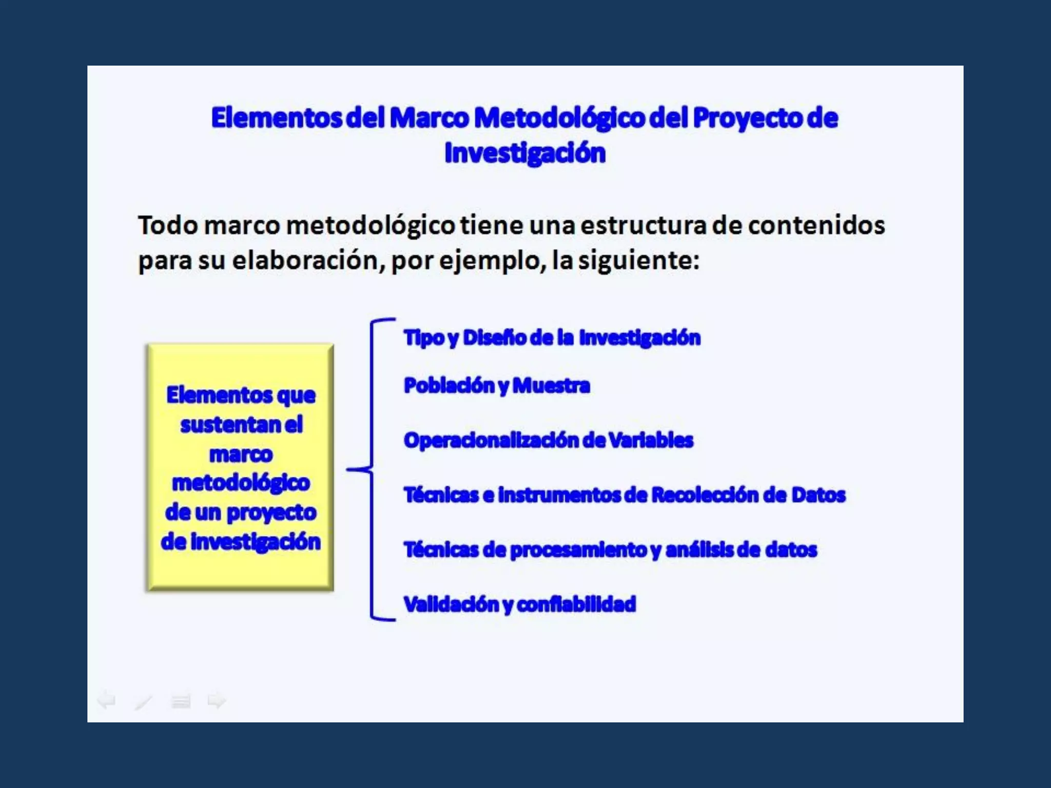 Guía para elaborar el marco metodológico | PDF