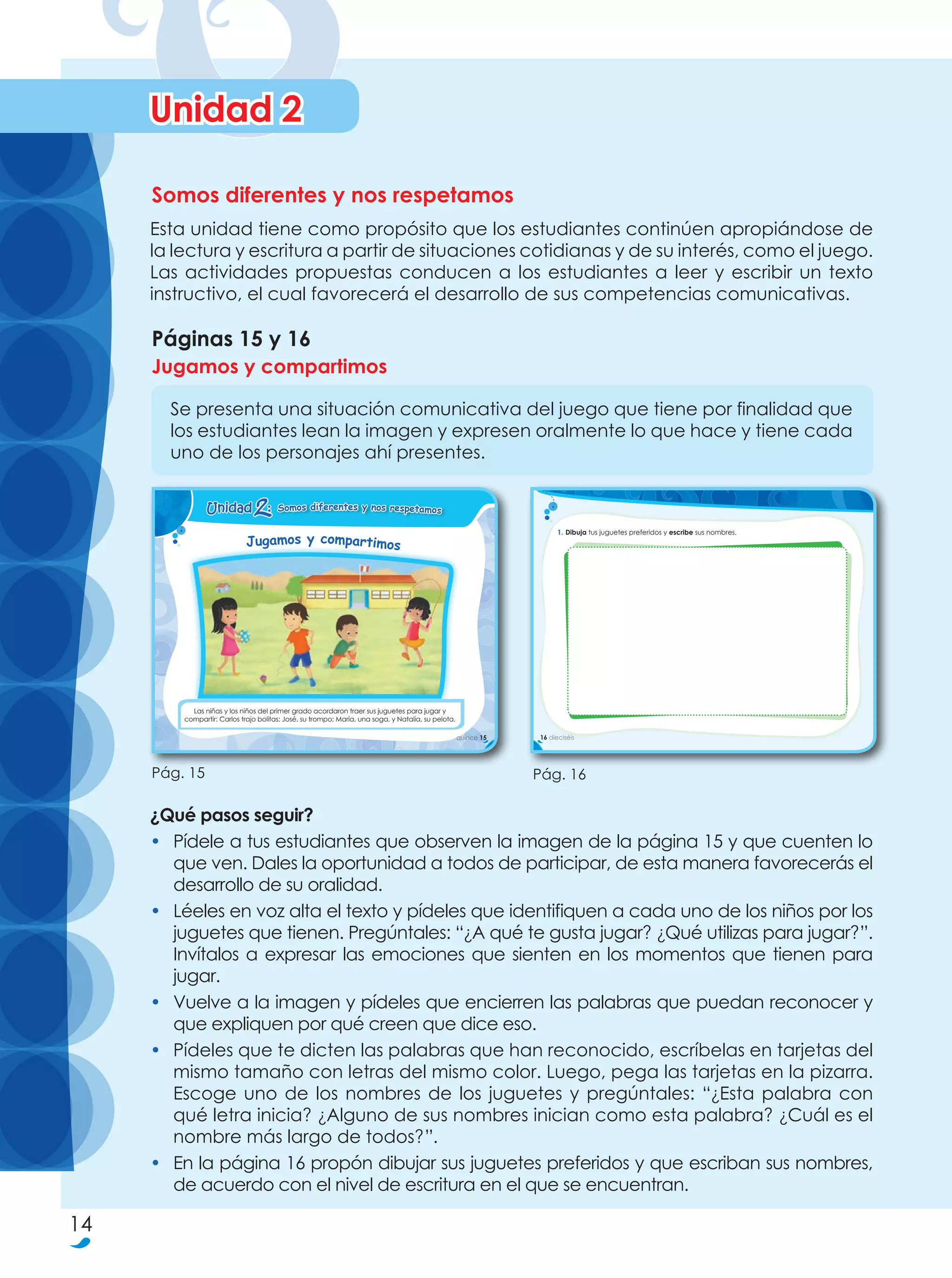 Guía para el docente en el uso del cuadernillo de alfabetización ...