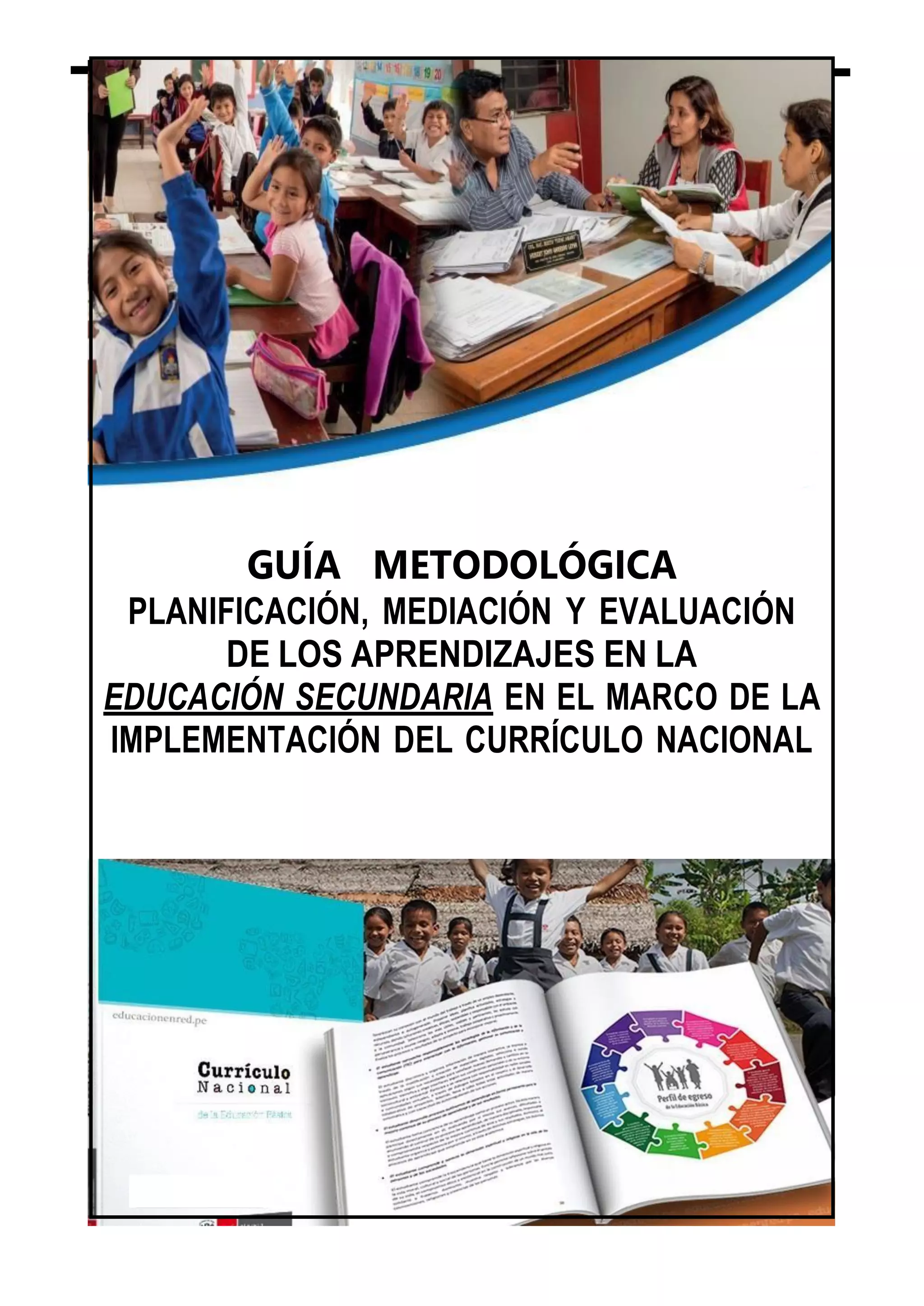 Guía para la Planificación de aprendizajes en Educación Secundaria ...
