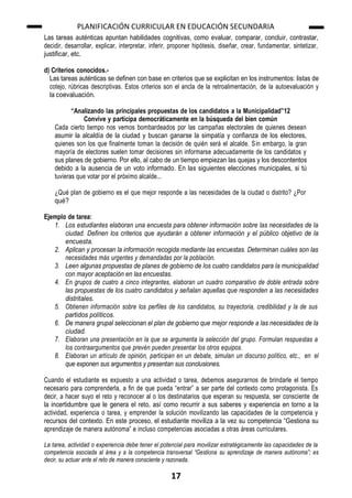 Guía para la Planificación de aprendizajes en Educación Secundaria ...