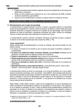 Guía para la Planificación de aprendizajes en Educación Secundaria ...