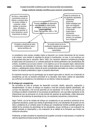 Guía para la Planificación de aprendizajes en Educación Secundaria ...