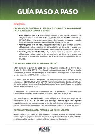Guía Paso a Paso - Registro Manual de Comprobantes en el Sistema ...