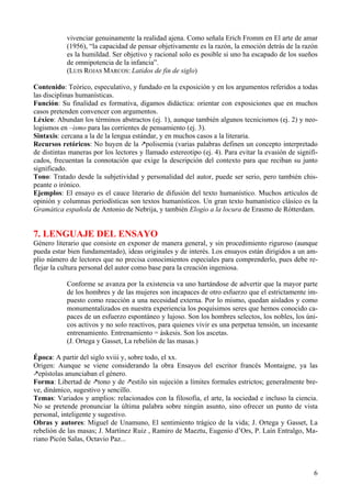 GUÍA PARA EL ANÁLISIS DE TIPOS DE TEXTOS | PDF