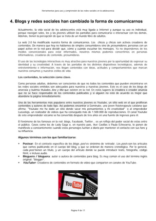 Guía práctica uso de redes sociales en adolescencia | PDF