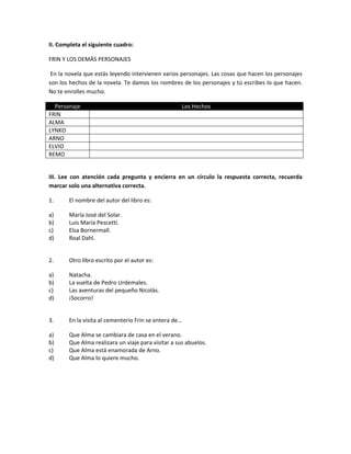 Guía preparación frin | PDF