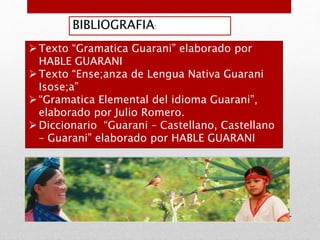 Guarani basico i de lorena ybarra | PPTX