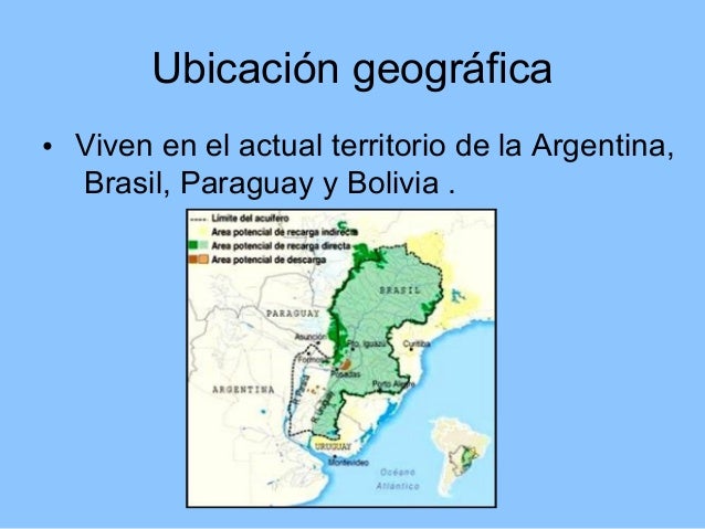 Guarani Territory Map
