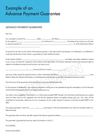 Guarantee bond | PDF | Credit Cards | Personal Debt