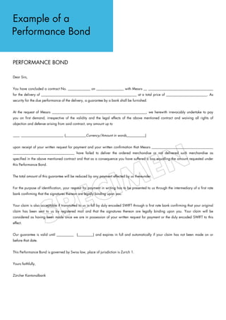 Guarantee bond | PDF | Credit Cards | Personal Debt