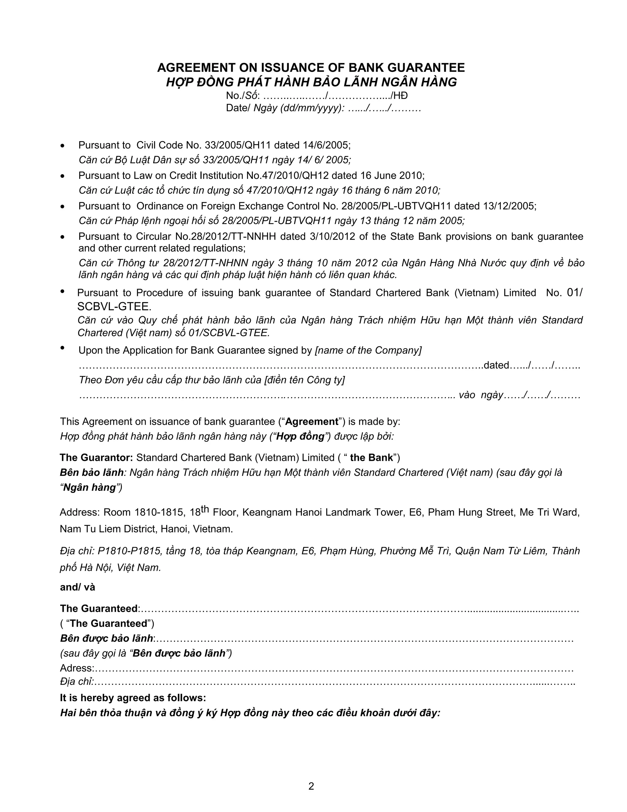 Guarantee contract | PDF