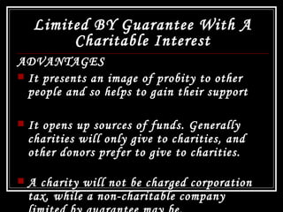 Guarantee Limited Company | PPT