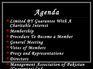 Guarantee Limited Company | PPT
