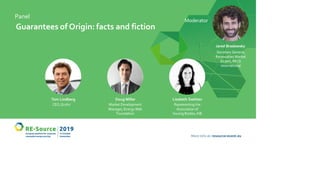 Guarantees of Origin - Facts and Fiction Liesbeth Switten RE-Source ...