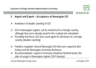 Guarantees of Origin Michael Börner | PDF