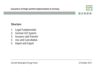 Guarantees of Origin Michael Börner | PDF