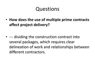 Comprehensive Overview of Project Delivery Approaches in Construction ...