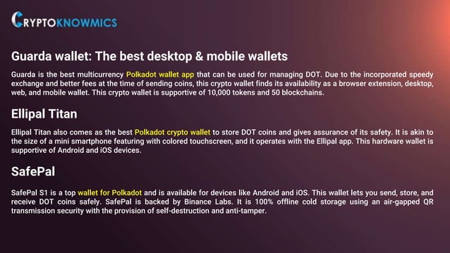 Guarda wallet_ The best desktop & mobile wallets.pptx