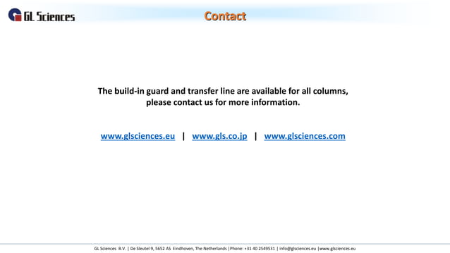 Guard column in gas chromatography | PPT