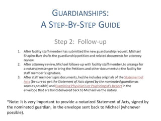 Guardianships Guide | PPTX