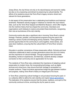 Guardians of Legacy_ How Toms River's Residents Preserve and Honor ...