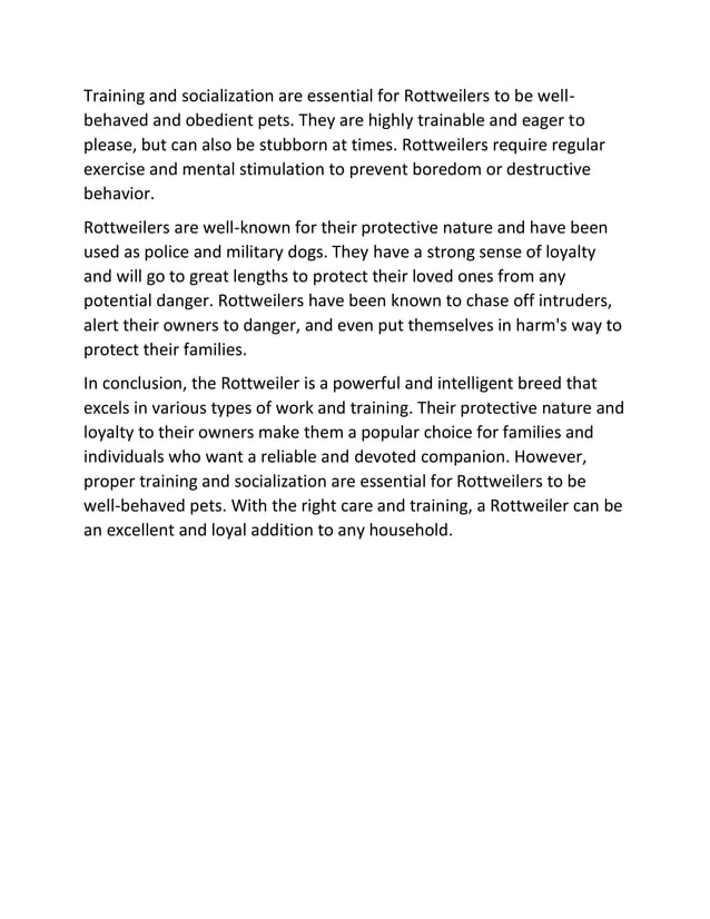 Guardians The Top 5 Protective Dog Breeds.pdf | Dogs | Pets