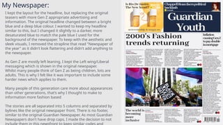 Guardian Youth Practice Brief Two Newspaper | PPTX